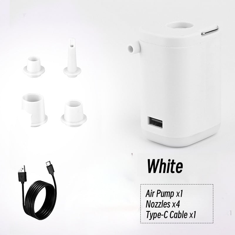 Mini Portable Air Pump with Light