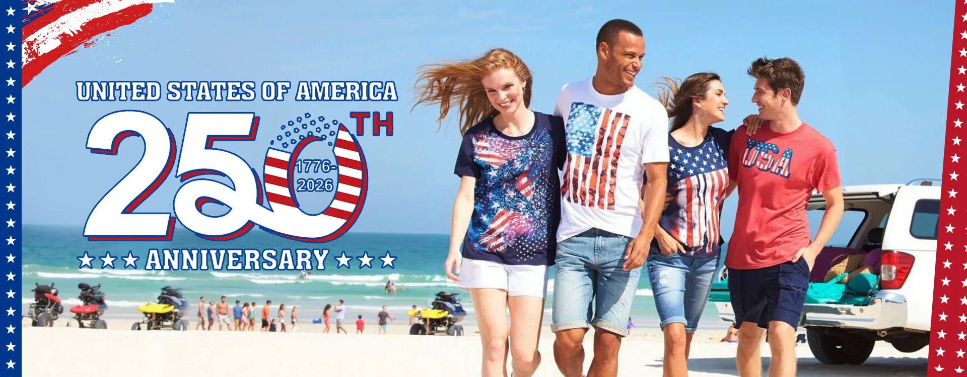 America250Wears | 250th Independence Day Apparel & Patriotic Clothing ...