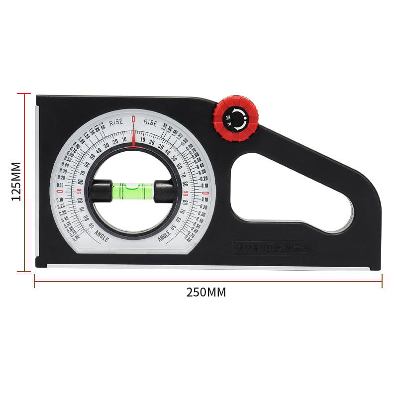 Portable mechanical inclinometer