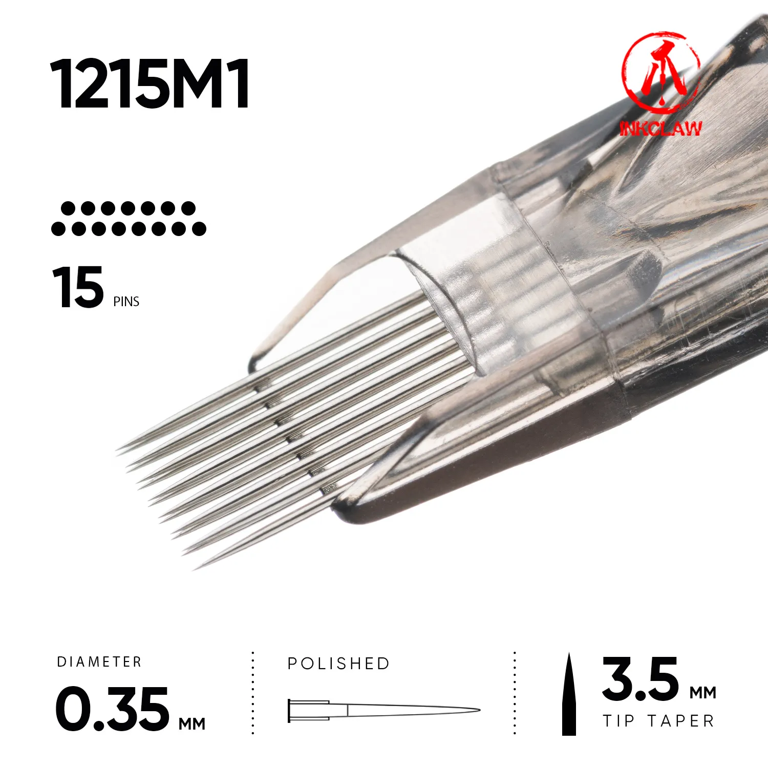 15M1 Magnum Tattoo Needles Cartridges | Inkclaw Tattoo Supply Store