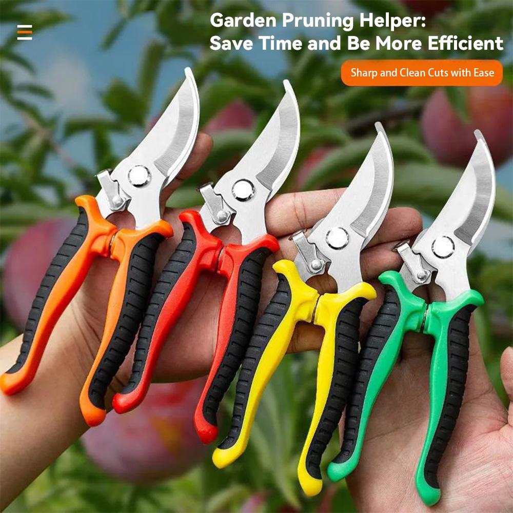 💥⭐Stainless Steel Sharp Clippers Flower Shears Florist Scissors with ...